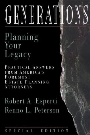 Generations: Planning Your Legacy – Rivendell Books